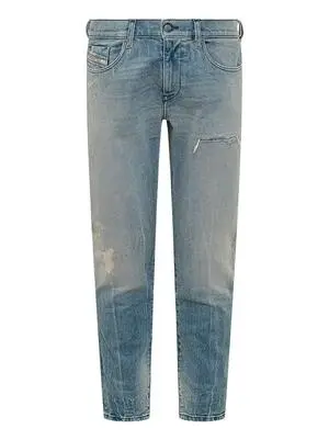 DIESEL® D-strukt Structured Slim Fit Jeans - 01
