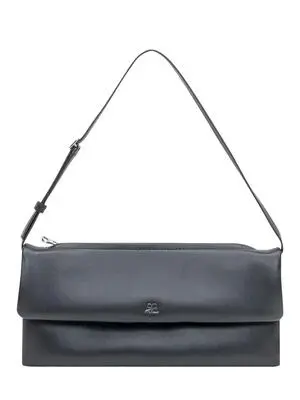 COURREGES Mini Cuff Clutch - Black