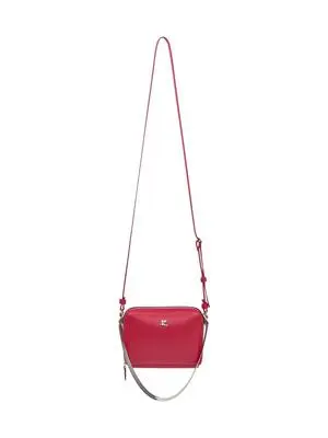 COURREGES Mini Chained Tote Bag - Ruby