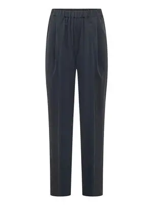 LANEUS LANEUS Tapered Pants Blu Navy