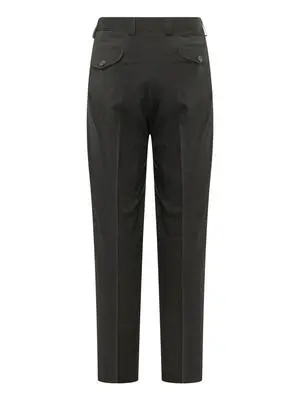 LANEUS Wide-leg Trousers - Nero
