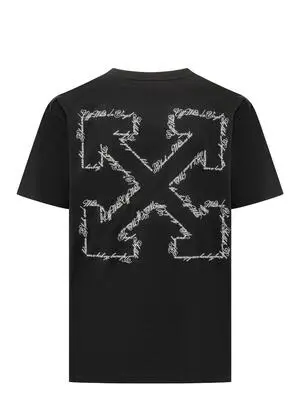 Off-White Graphic Arrow Logo T-shirt - Black