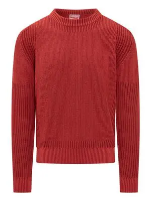 Kenzo Classic Pullover Sweater - Medium Red