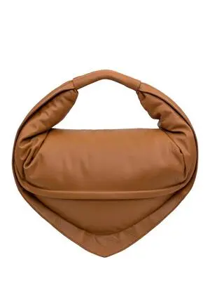 FEDERICO CINA Maxi Tortel Handbag - Camel