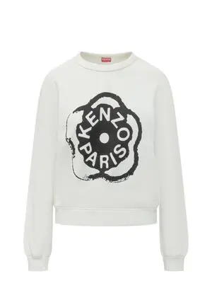 Kenzo Trendy Graphic Sweatshirt - Off White