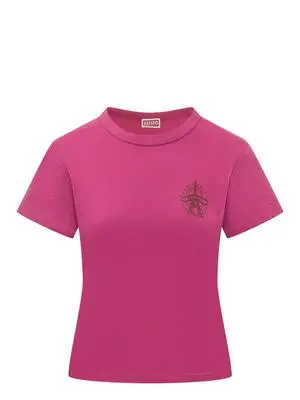 Kenzo Eiffel Tower Graphic T-shirt - Carmine
