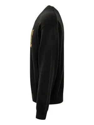 Kenzo Jumping Tiger Knit Jumper - Black