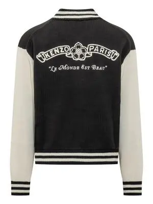 Kenzo Zip-up Cardigan - Noir