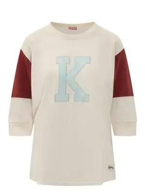 Kenzo KENZO Varsity T-shirt Ecru