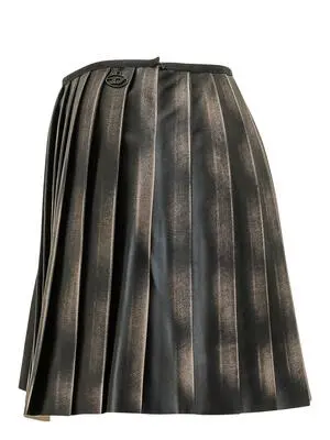 DIESEL® DIESEL Mini Plisse Skirt Nero