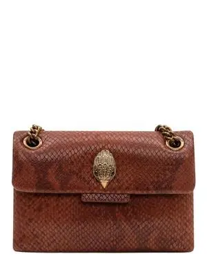 Kurt Geiger KURT GEIGER Mini Kensington Clutch Bag Brown