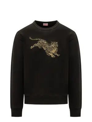 Kenzo Classic Cotton Sweatshirt - Black