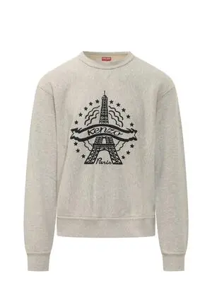 Kenzo Eiffel Tower Sweatshirt - Grey