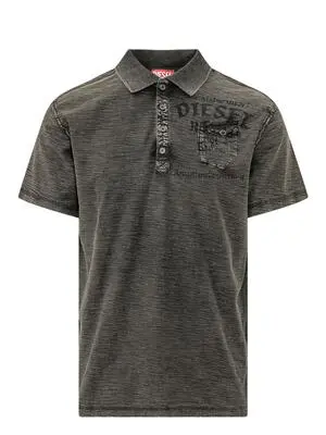 DIESEL® Classic Polo Shirt - Nero