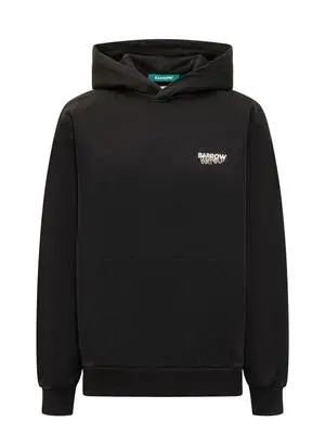 BARROW Mini Hoodie With Front Pocket - Nero