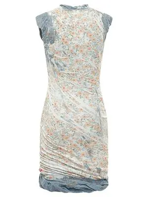 DIESEL® Artistic Print Mini Suit Dress - Multicolor