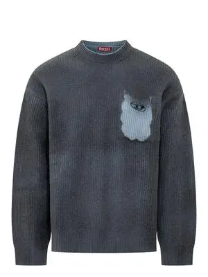 DIESEL® DIESEL® K-Pickler Knit Sweater Blu