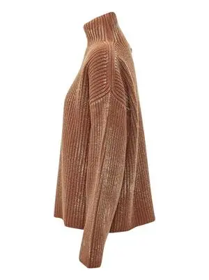 DIESEL® M-amet Knit Sweater - Marrone