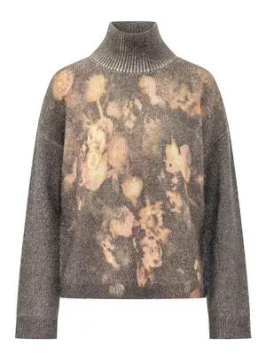DIESEL® DIESEL® Jacquard Knit Sweater Nero Multi