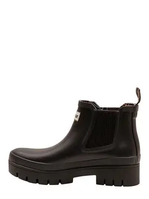 Barbour Halton Chelsea Wellington Boots - Black