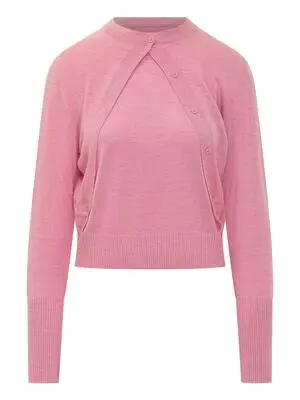 Pinko PINKO Tallin Cardigan Rosa Garofano