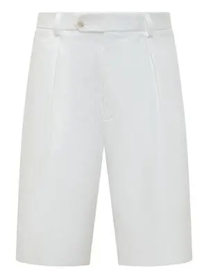 BOSS BY BECKHAM Elegant Mini Shorts For - White