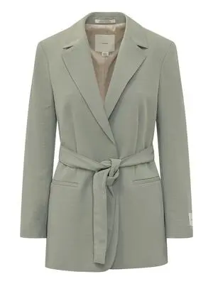 Calvin Klein Belted Mini Blazer - Shadow