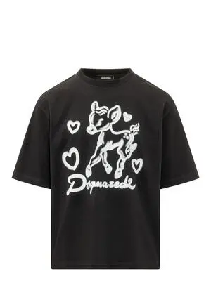 Dsquared2 DSQUARED2 Loose Fit Tee Black
