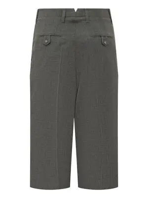 AMI Paris Carrot Shorts With 2-pocket Design - Gris Carbone
