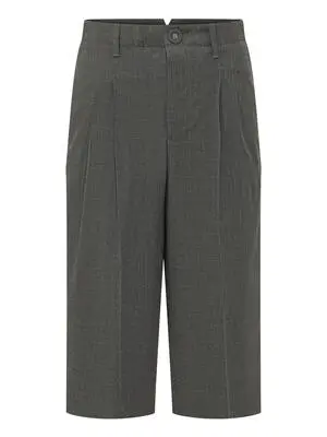 AMI Paris Carrot Shorts - Gris Carbone