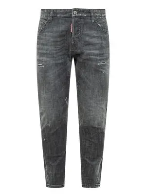 Dsquared2 Slim Twist Trousers - Black