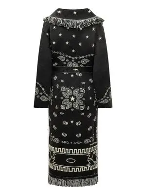 Alanui Bandana Jacq Jacket - Black Multi