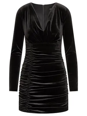 ACTUALEE ACTUALEE Textured Mini Dress