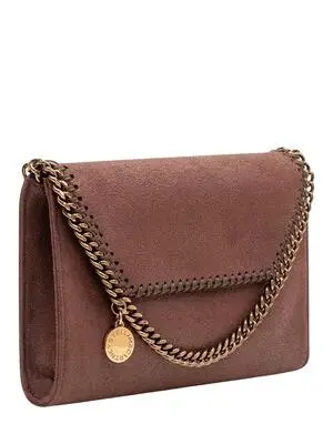 Stella McCartney STELLA MCCARTNEY Falabella Wallet On Chain Shoulder Bag Mahogany