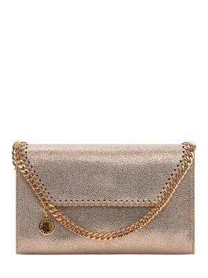 Stella McCartney Stella Mccartney Falabella Wallet On Chain Shoulder Bag Pyrite