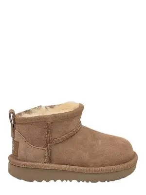 UGG UGG Baby Classic Mini Leather Boots Chestnut
