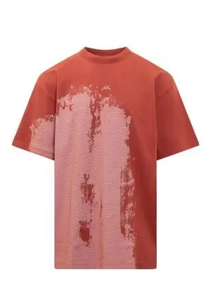 A-COLD-WALL* Brushstroke Graphic T-shirt - Rust