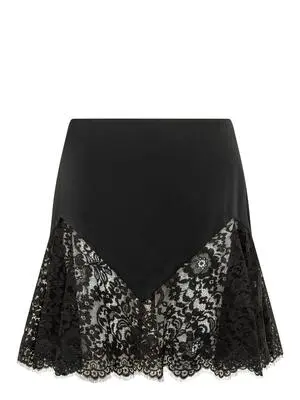 STELLA MCCARTNEY Stella Mccartney Lace-Trimmed Skirt