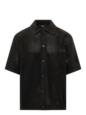 Amiri Mesh Shirt - Black