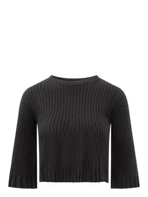 LOULOU DE SAISON Loulou De Saison Silk Blend Top