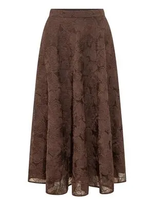 ROTATE BY BIRGER CHRISTENSEN Flower Mesh Sun Skirt - Mole'