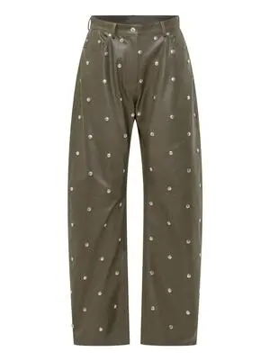 Stella McCartney STELLA MCCARTNEY Embellished Trousers Mud