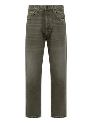 AMISH SUPPLIES AMISH Jeremiah Straight Jeans Olive