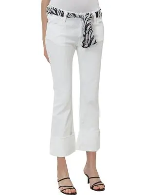 MAURIZIO MASSIMINO MAURIZIO MASSIMINO Jet-Set Denim Jeans With Belt Blu
