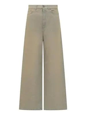 Stella McCartney Denim Straight Leg Trousers - Send Denim