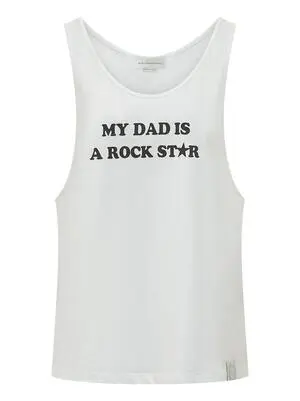 Stella McCartney My Dad Rock T-shirt - Pure White