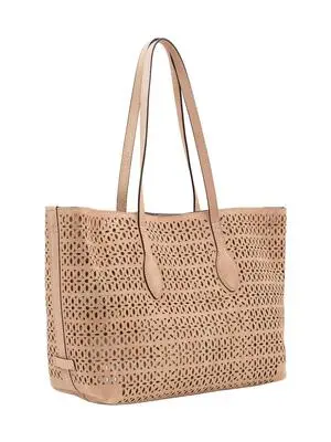 GIANNI CHIARINI Mini Mashup Shoulder Bag - Nude