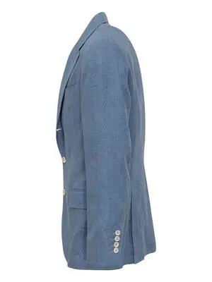 Brunello Cucinelli Sartorial Soft Fabric Blazer - Denim