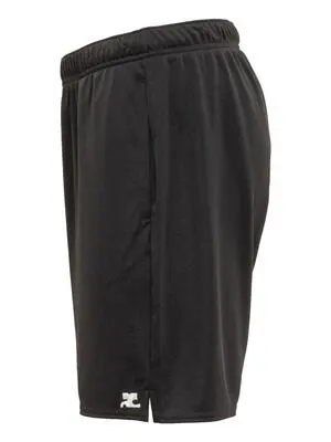 COURREGES Mini Sporty Shorts - Black