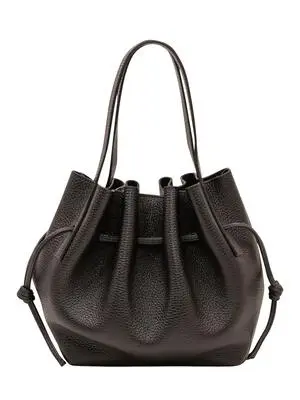 Yuzefi YUZEFI Scallop Tote Handbag Black